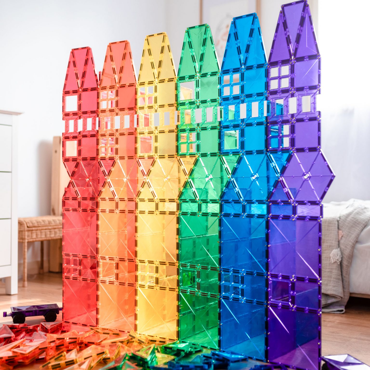 Connetix 212 Piece Rainbow Mega Pack | Perth | Babyroad