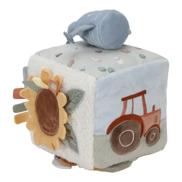 Little Dutch Little Farm Soft Activity Cube | Babyroad