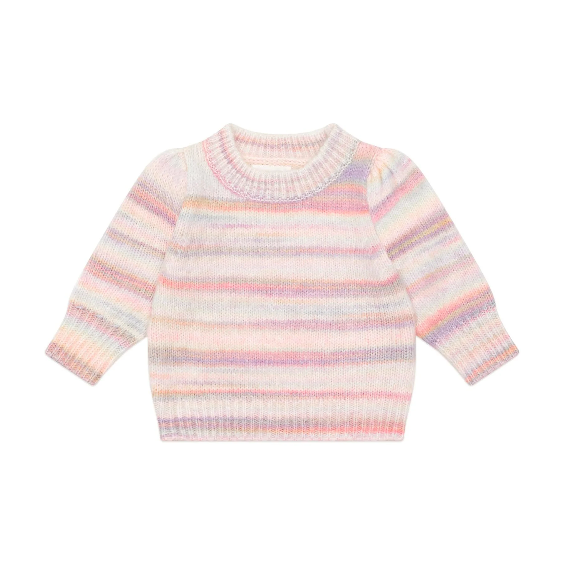 Hux Rainbow Puff Jumper | Babyroad